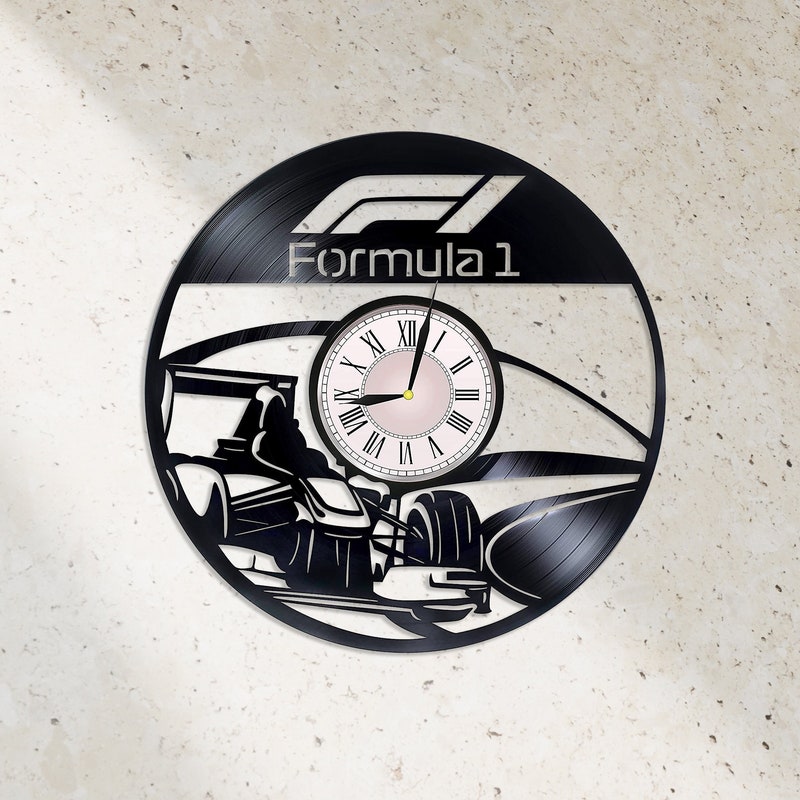 Formula 1 Clock - Etsy