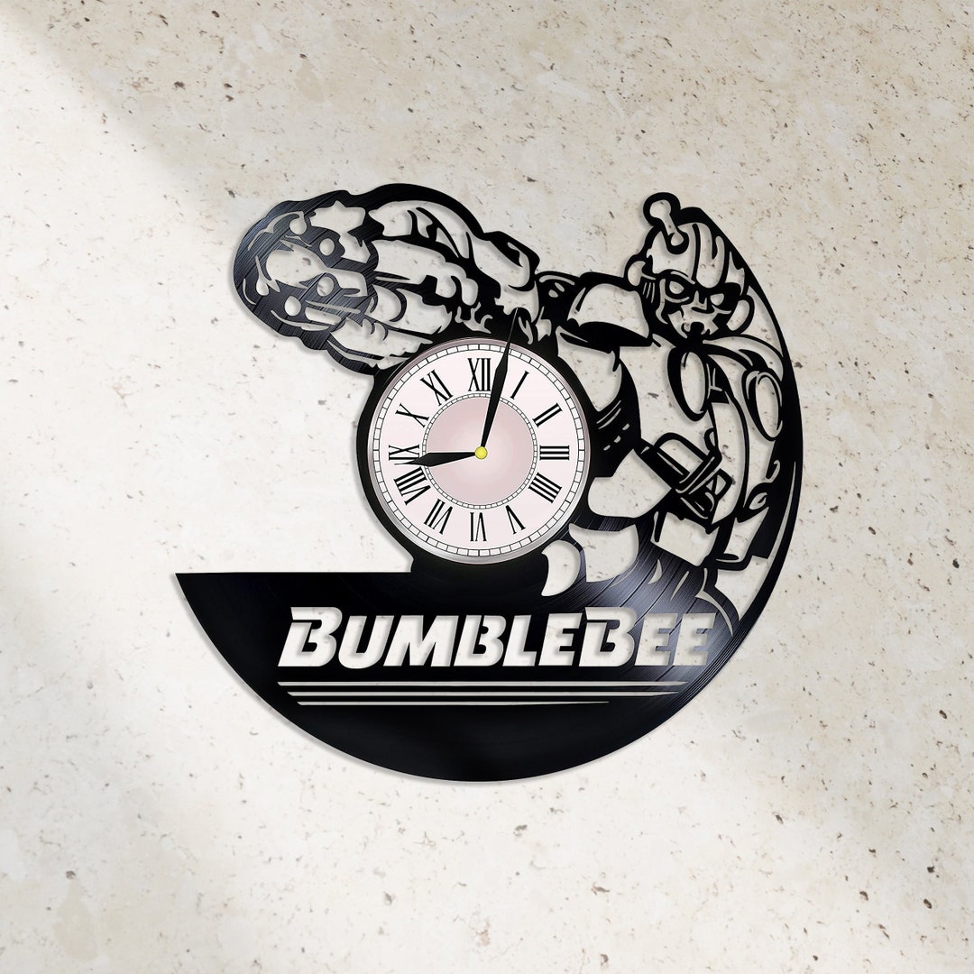 Vinyl Wall Clock | Trendy Home Decor | Unique Wall Clock | Handmade ...