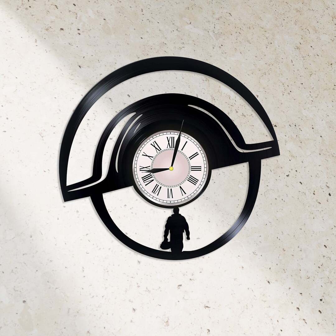 Interstellar Vinyl Record Clock | Sci-fi Movie Wall Decor - Etsy