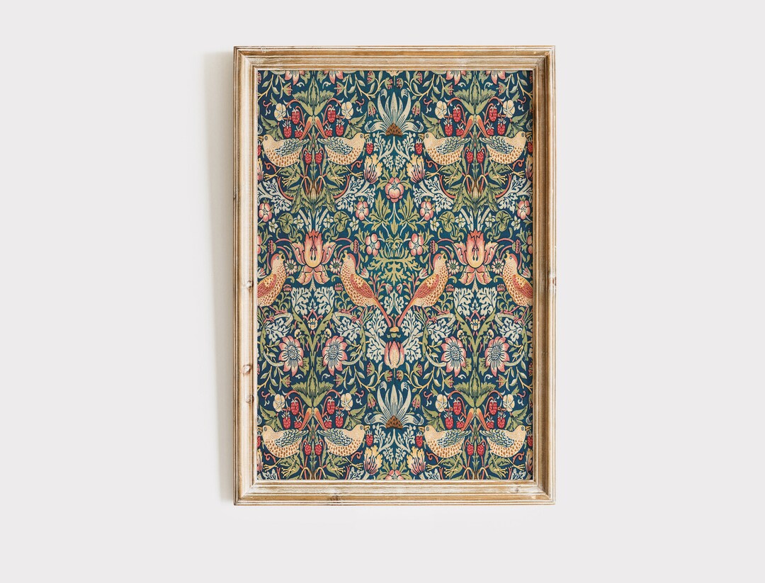 Antique Tapestry Printable Wall Art | Vintage Textile Neutral Print ...