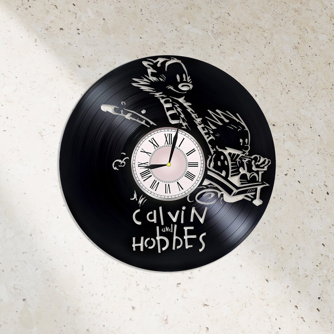 Vinyl Record Wall Clock | Trendy Home Decor | Unique Wall Clock ...
