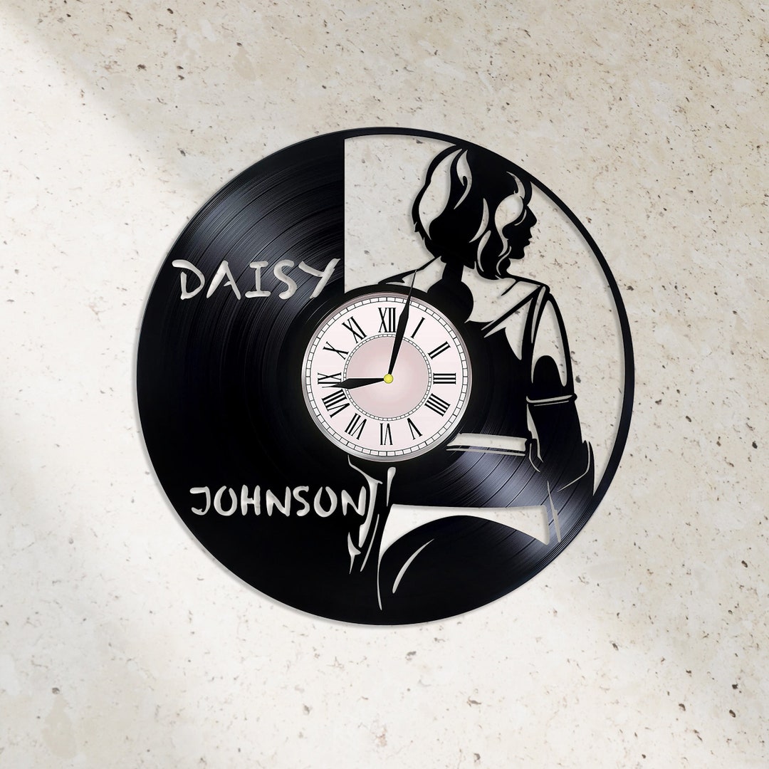 Daisy Johnson Vinyl Record Clock | S.H.I.E.L.D. Agent Quake Fan Art - Etsy