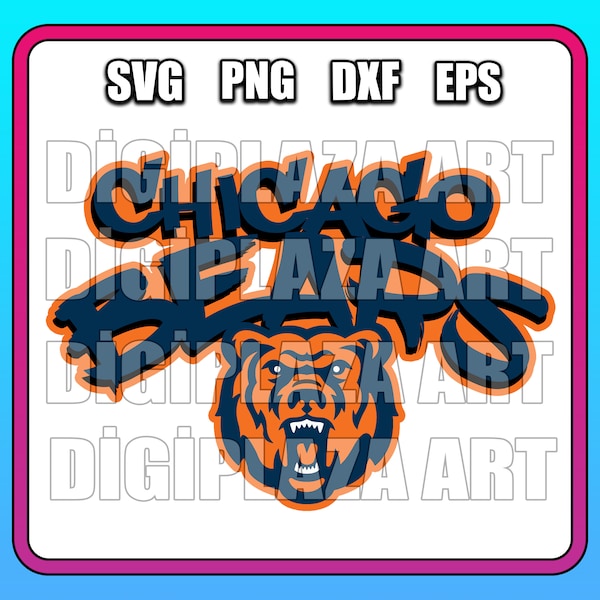Chicago Teams Svg - Etsy