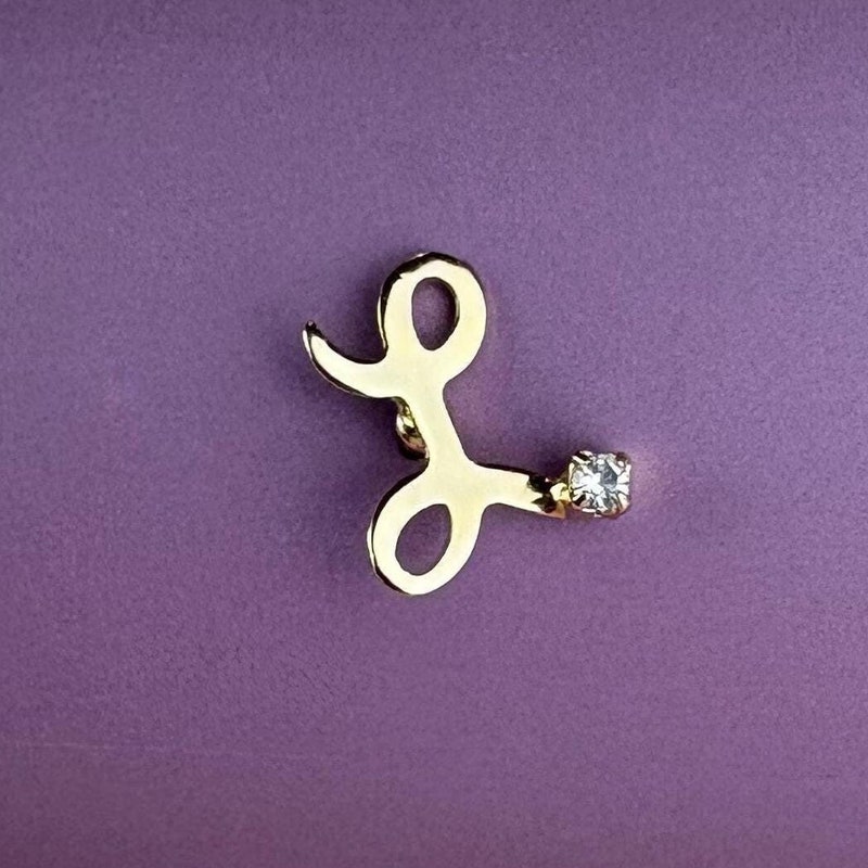 Monogrammed Pin - Etsy