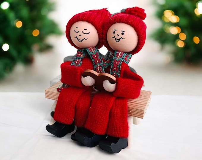 Vintage God Jul Ljungströms Tomtar Tomte Christmas Gnomes. Friends ...