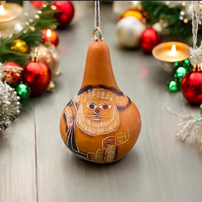 Christmas Gourd - Etsy