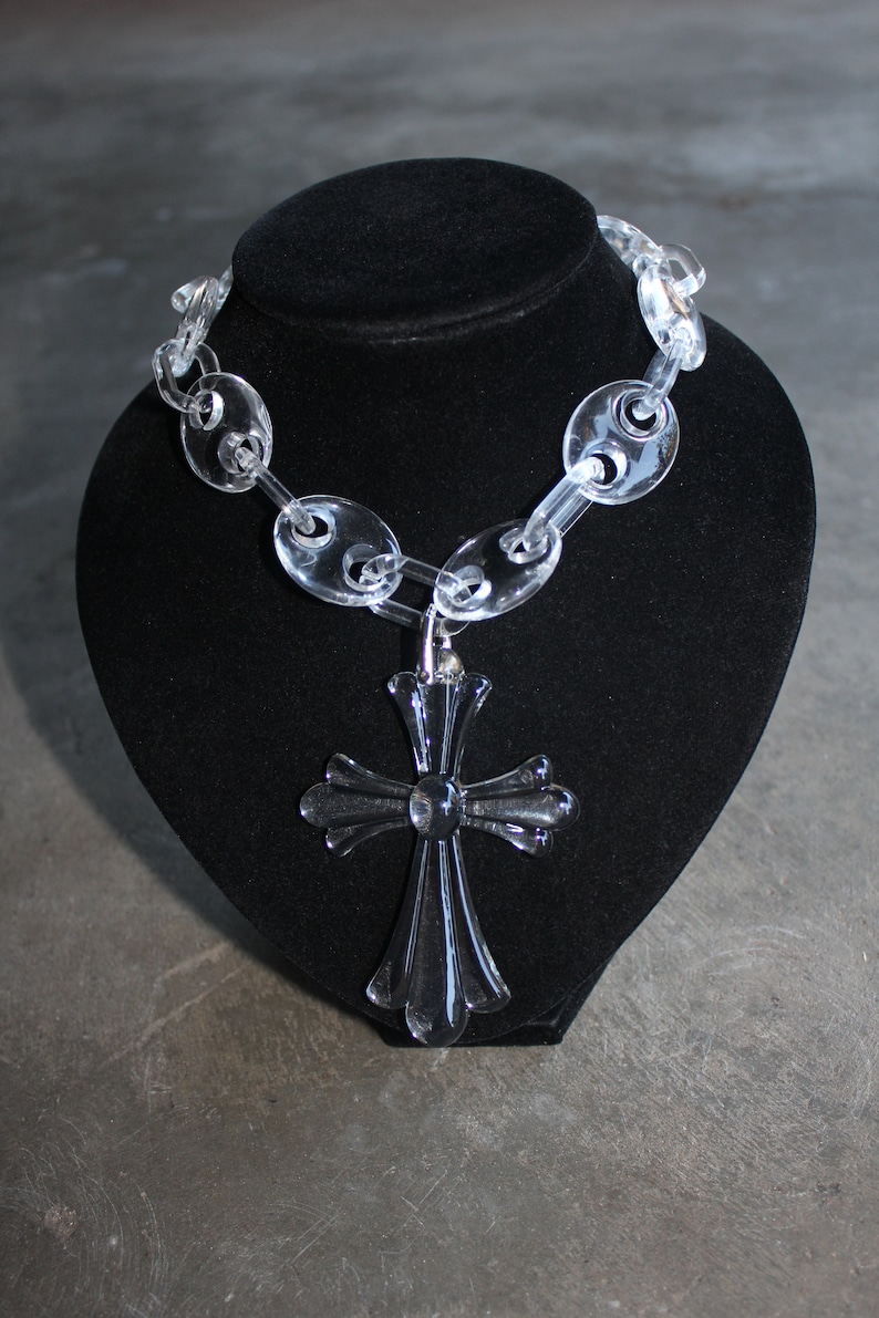 Gothic Handcrafted Choke Chain Necklace, Gothic CH With Exquisite ...