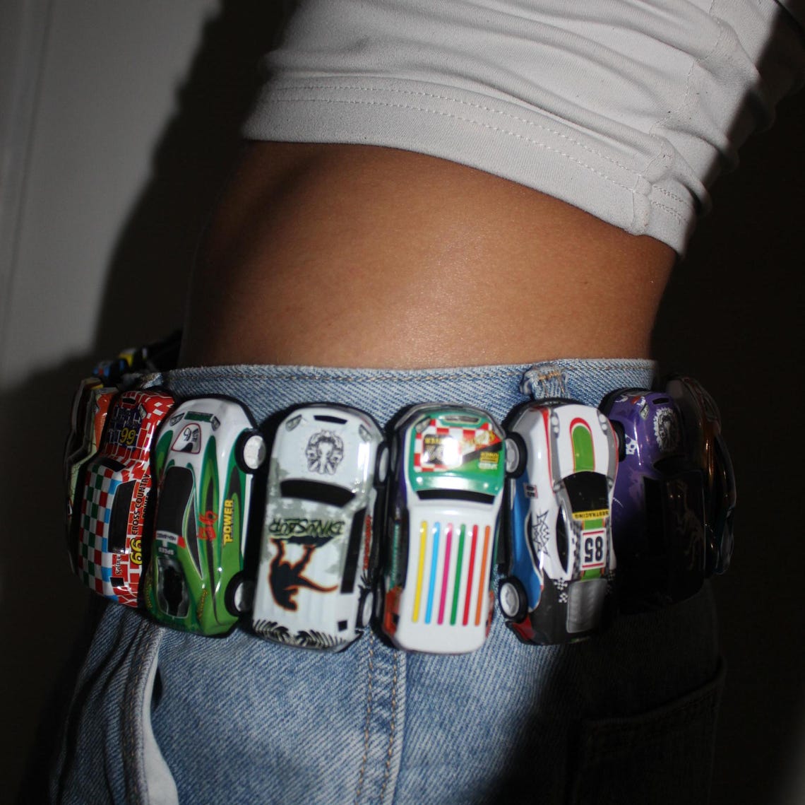 Toy Race Car Belt, 90s for Men and Women Statement Piece, Y2k ...