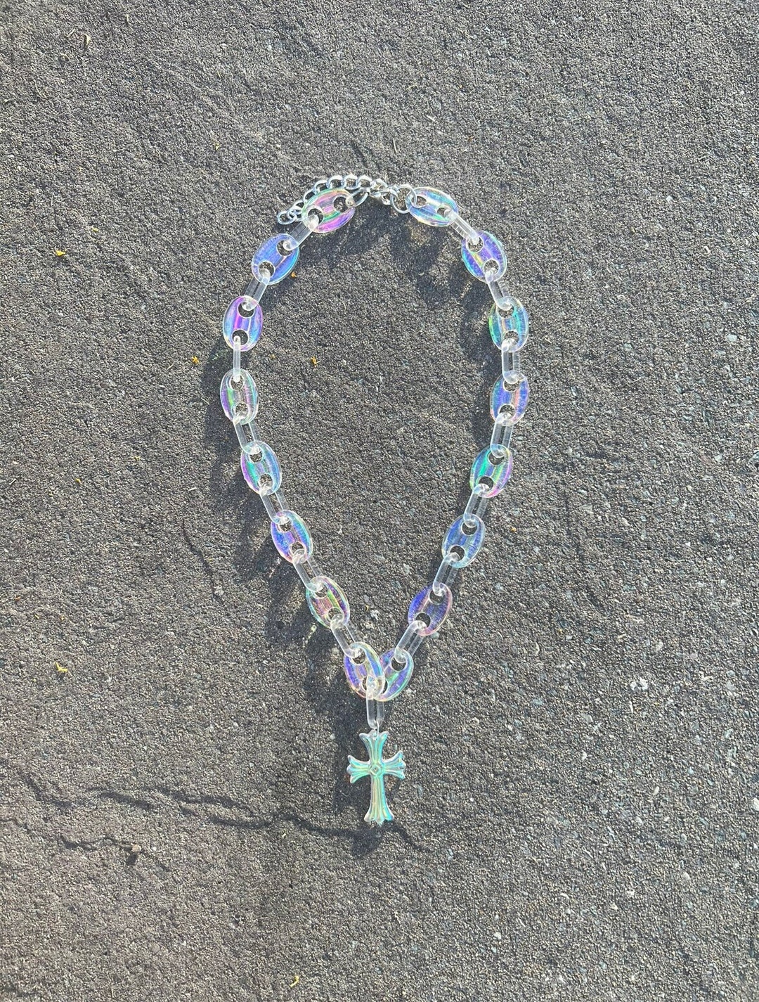 Acrylic Necklace, Punk Necklace, Mens Necklace, Streetwear Necklace ...