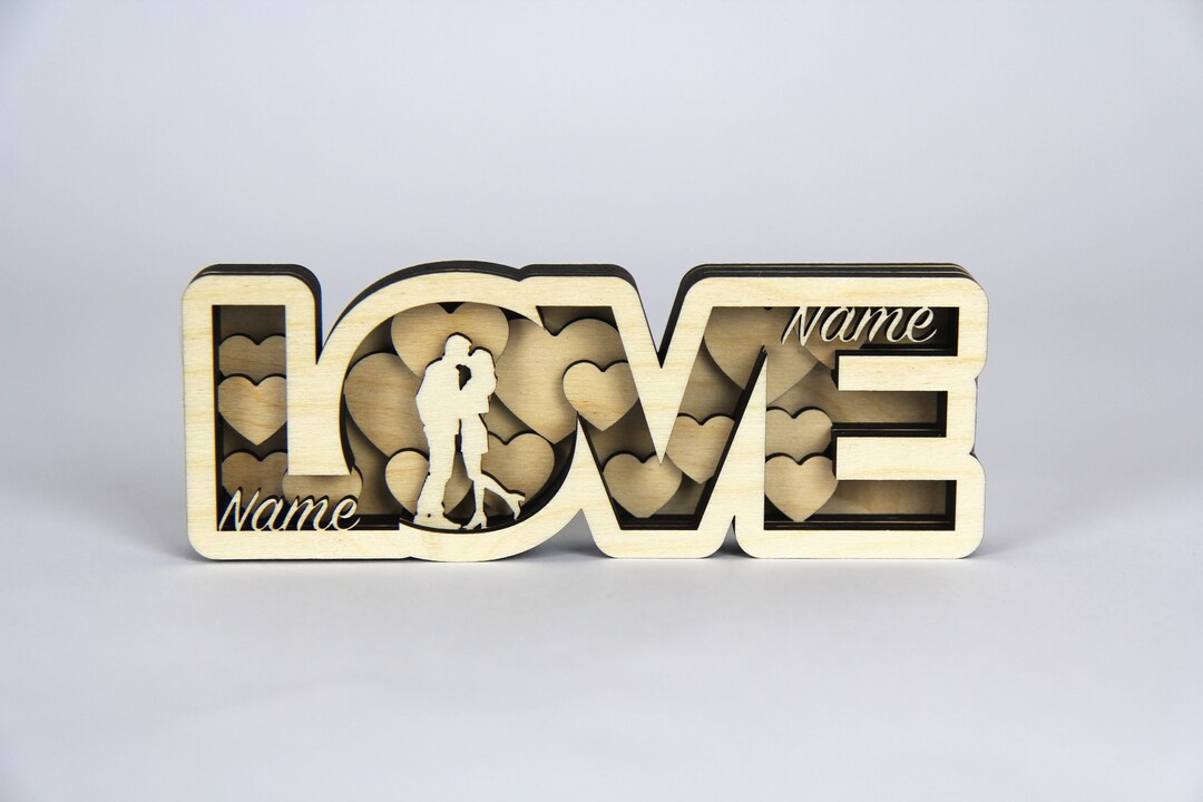 SVG Love Sign / Digital File for Lasering Yourself / NOT a Finished ...