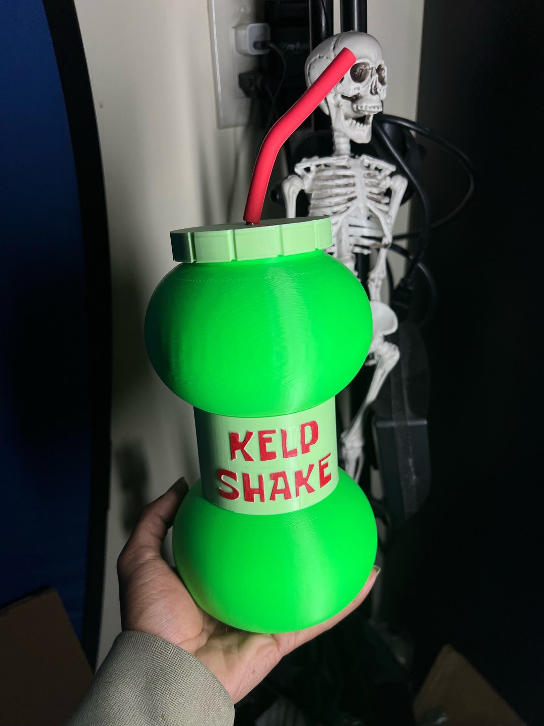3D Printed Kelp Shake (bottle Holder) - Etsy