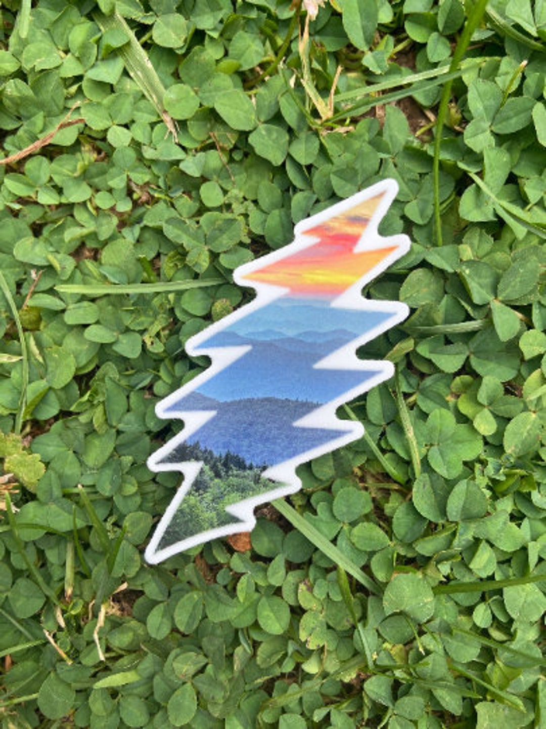 Blue Ridge 13 Point Bolt Vinyl Sticker Dead Bolt - Etsy