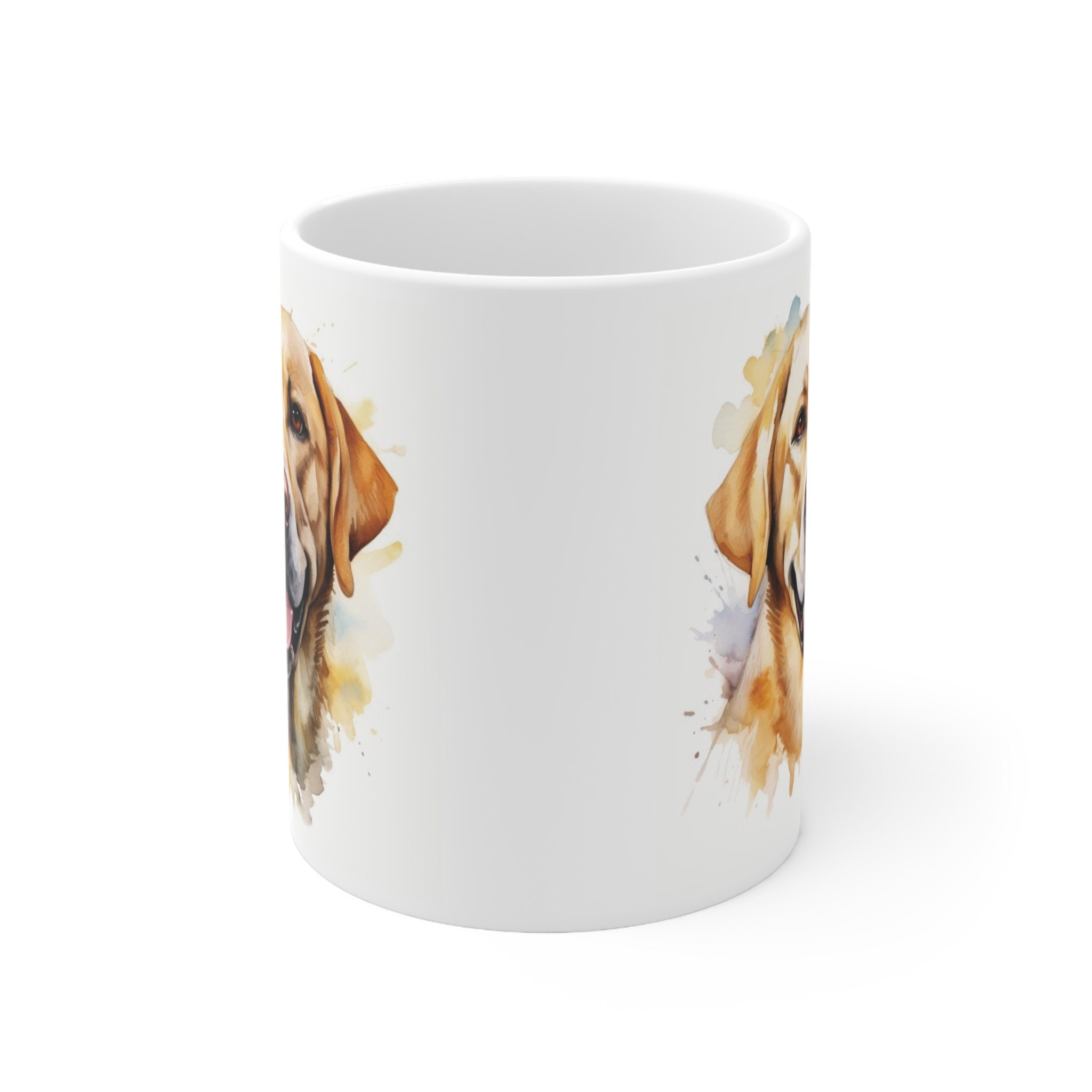 Yellow Lab Mug, Labrador Retriever Mug, Yellow Labrador Retriever, Dog ...