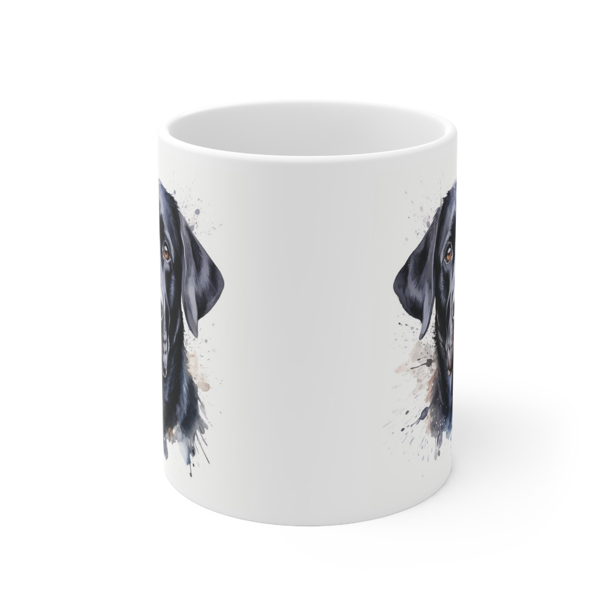 Black Lab Mug, Labrador Retriever Mug, Black Labrador Retriever, Dog ...