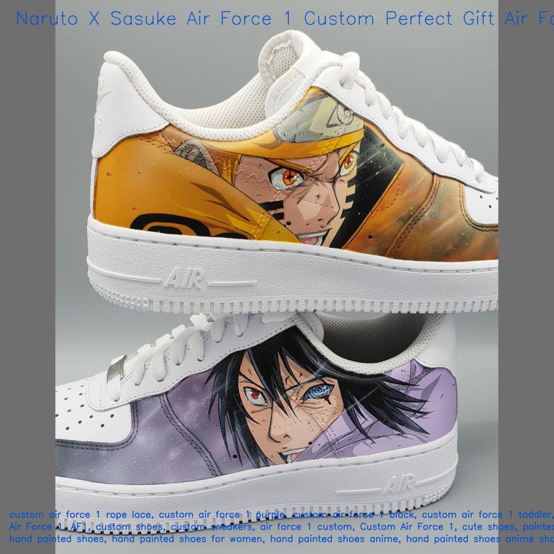 Naruto X Sasuke Air Force 1 Custom Perfect Gift Air Force 1 Custombuy ...