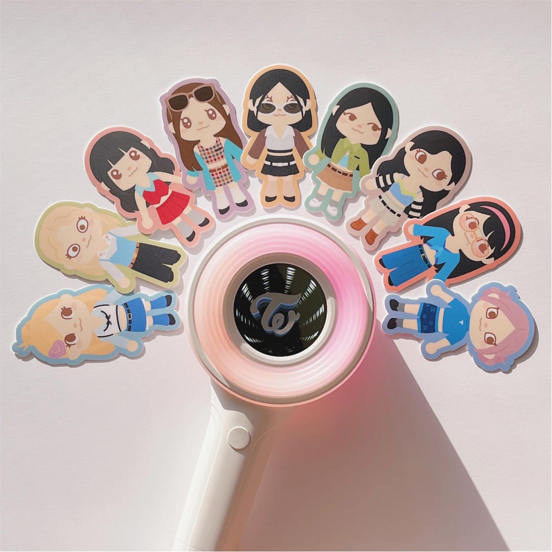 Twice: Vinyl Stickers - Etsy