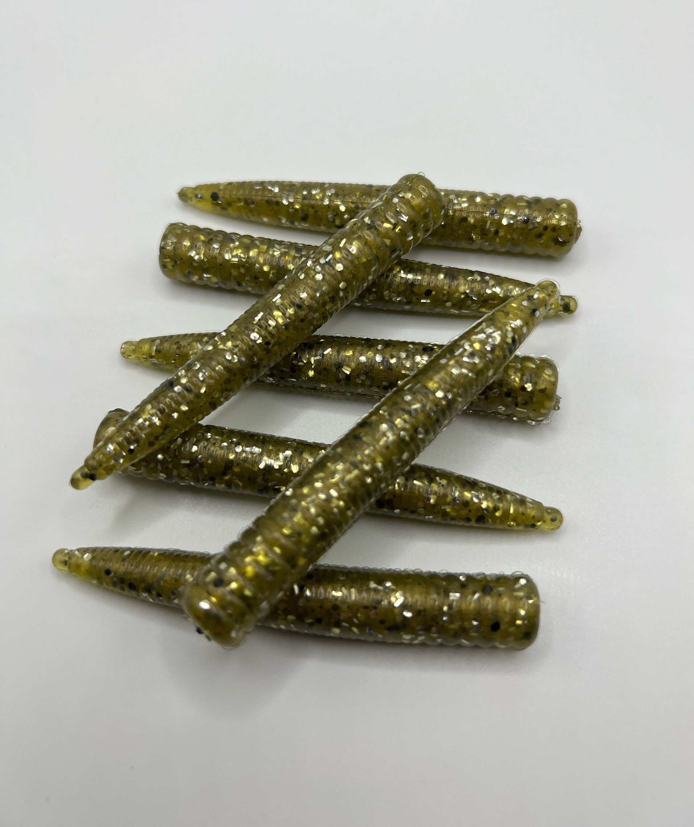 Golden Shiner 3 Inch NED Worm - Etsy