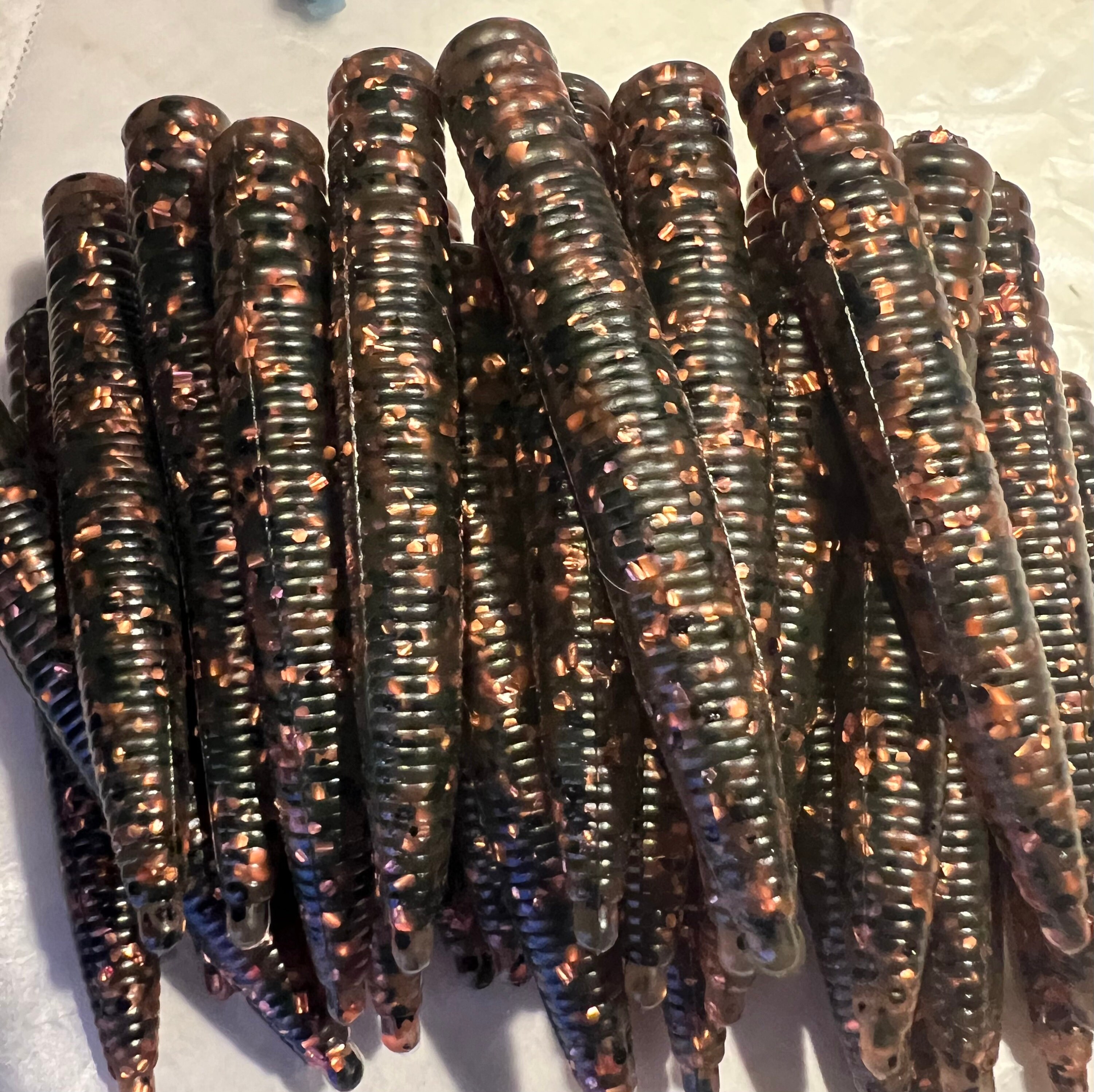 Oxidized Penny 3 Inch NED Worm - Etsy