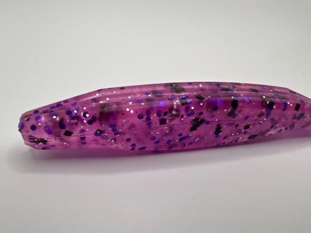 Pink Dragon 5 Inch Split Tail Fluke - Etsy
