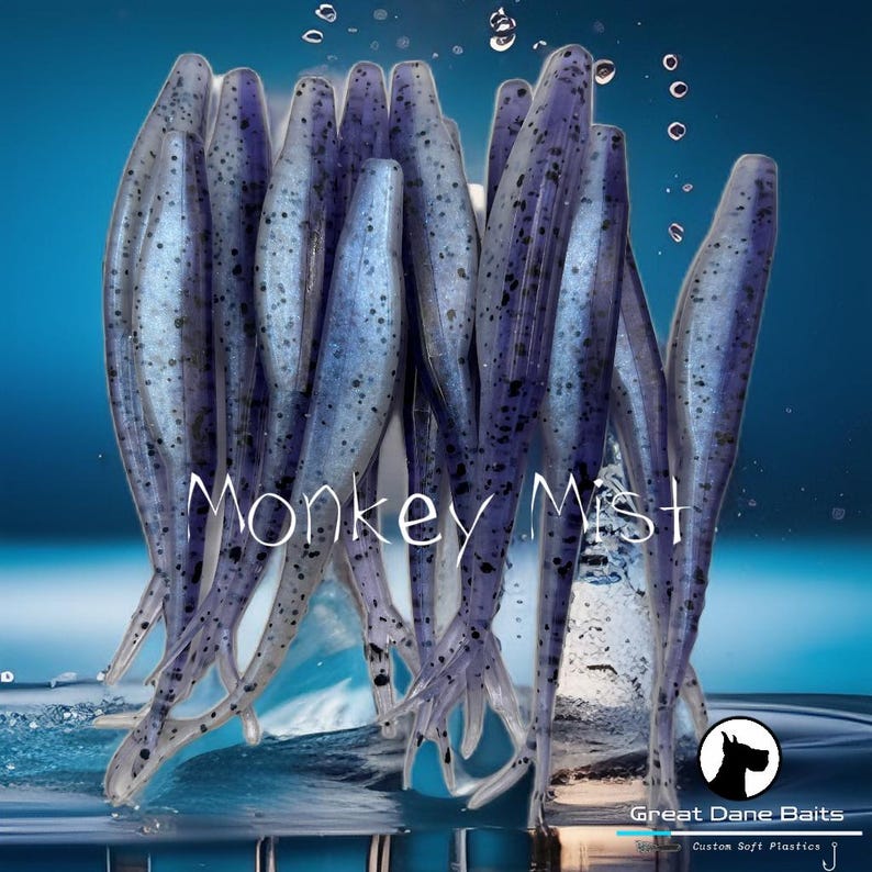 Monkey Mist 5 Inch Split Tail - Etsy