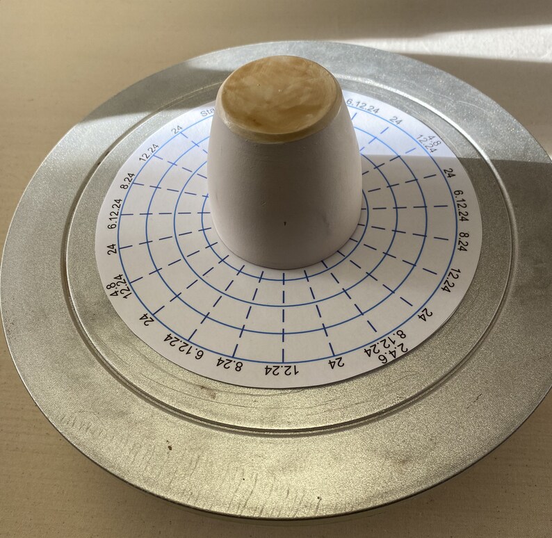 Art Decoration Disk Potters Decorating Tool - Digital Download - Etsy