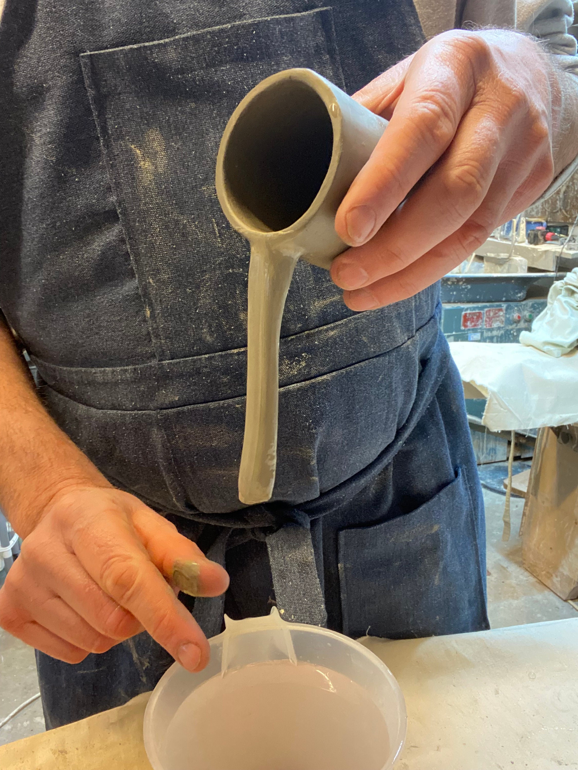 Coffee Mug Templte - Pottery Template for Slab Building Small Coffee ...