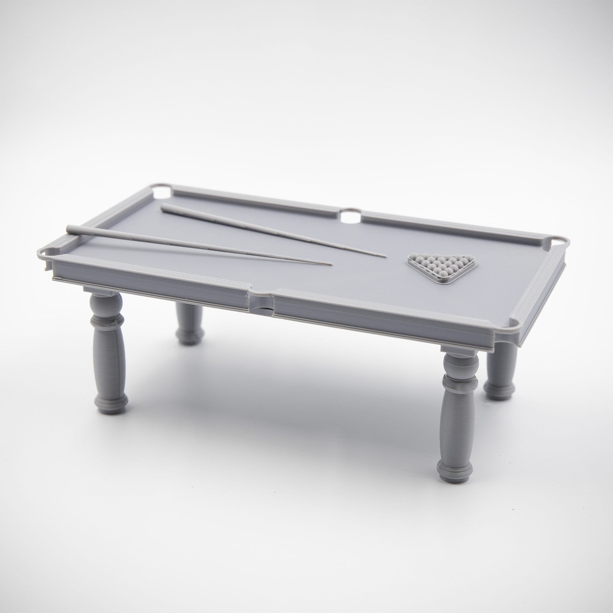 1:6 Dollhouse Miniature Pool Table - Etsy
