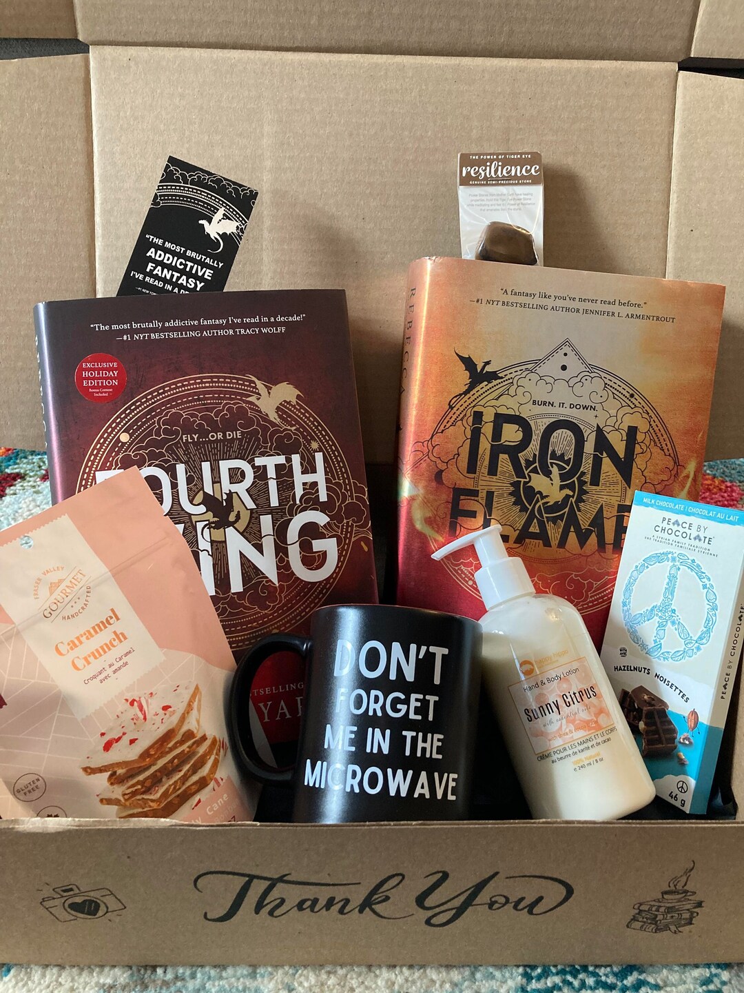 Fourth Wing & Iron Flame Special Edition Book Box Book Lover - Etsy