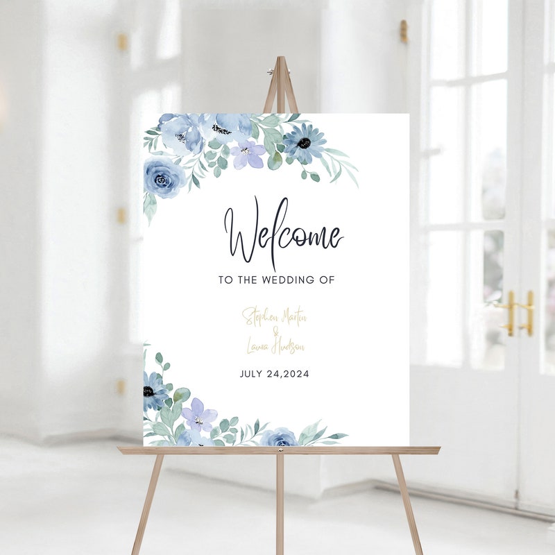 Navy Blue Sign - Etsy