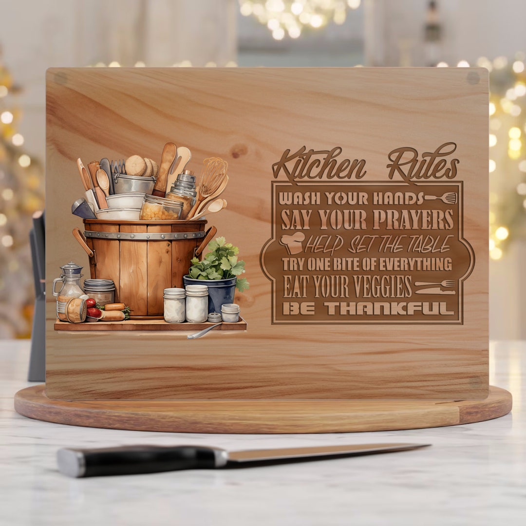 Cutting Board Sublimation Designs Download, Kitchen Sublimation Png ...