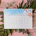 Editable Bear Baby Shower Due Date Calendar, Guess Birth Date, Guess ...