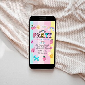 Editable Birthday Party Invitation Stoney Clover Lane Varsity - Etsy