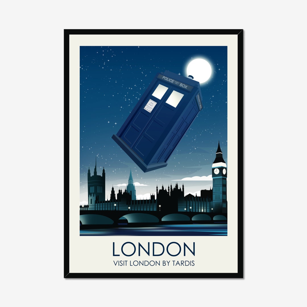 Dr Who Minimalist Art Print Poster - Etsy