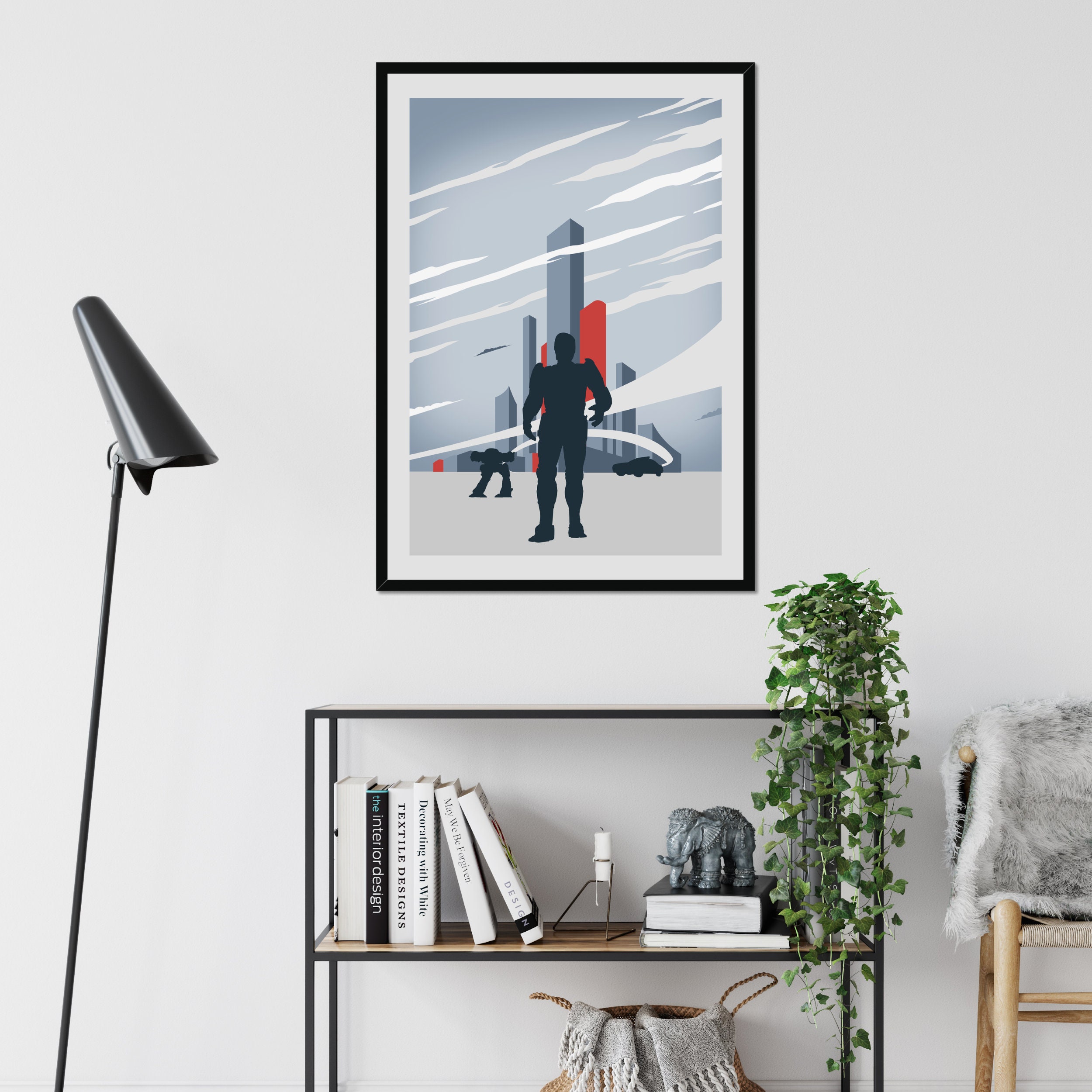 Robocop Minimalist Art Print Poster - Etsy