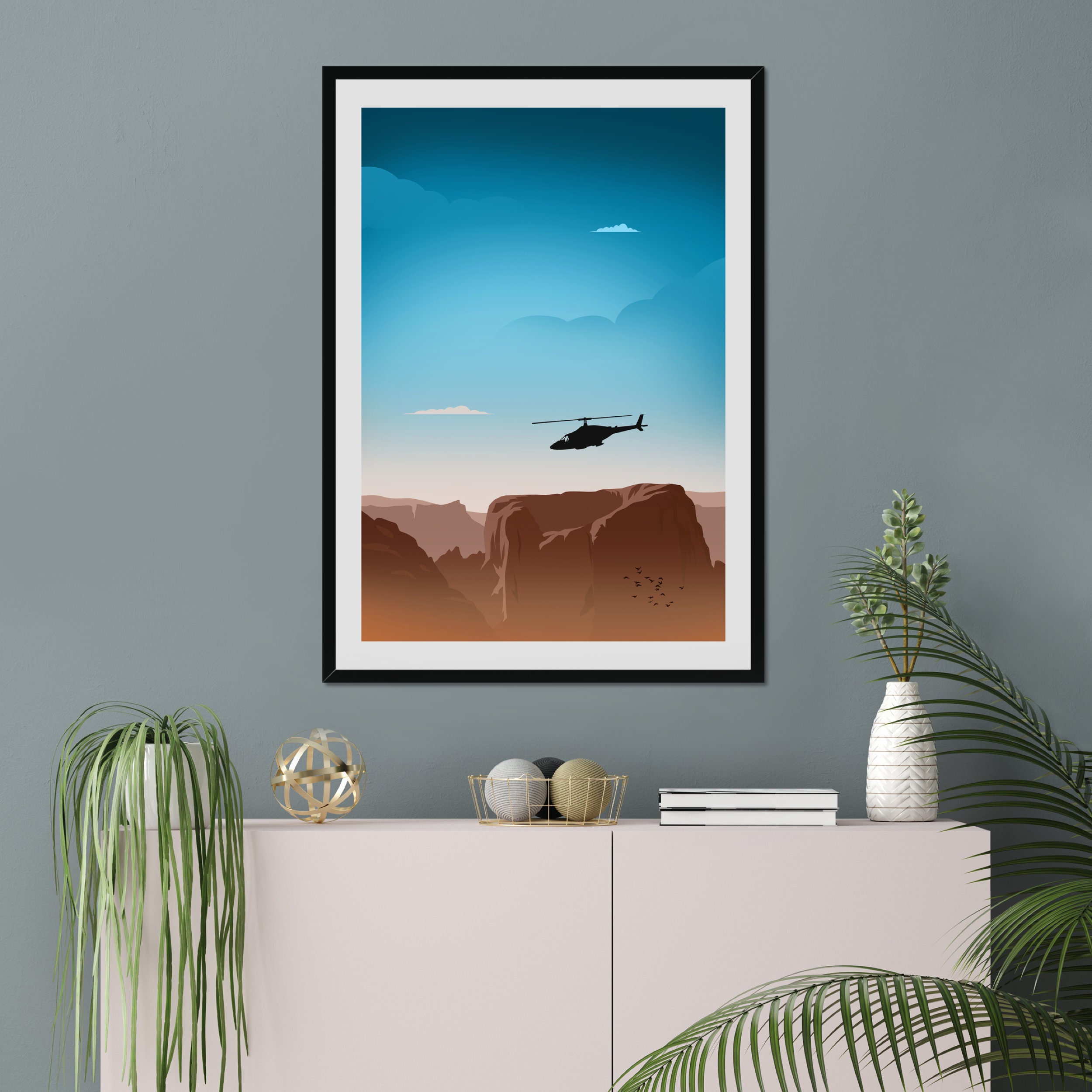Airwolf Minimalist Art Print Poster - Etsy