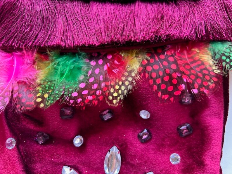 Snowburst Stocking Star Sparkle Velvet Christmas Stocking, Swarovski ...