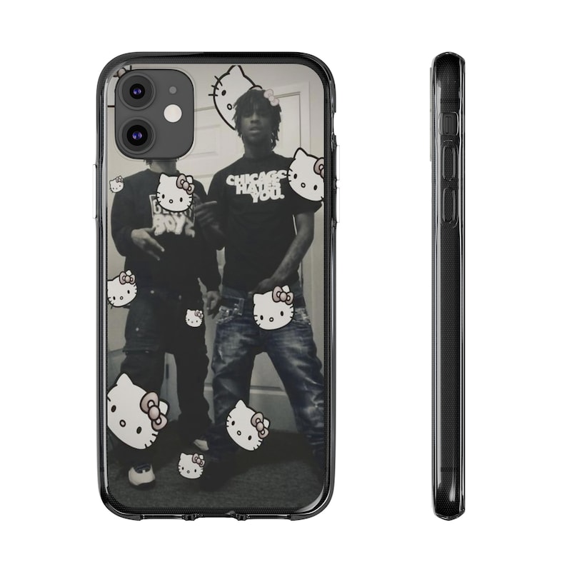 Chief Keef Sosa Rapper Glo Gang Hello Kitty Soft Phone Cases Mobile ...