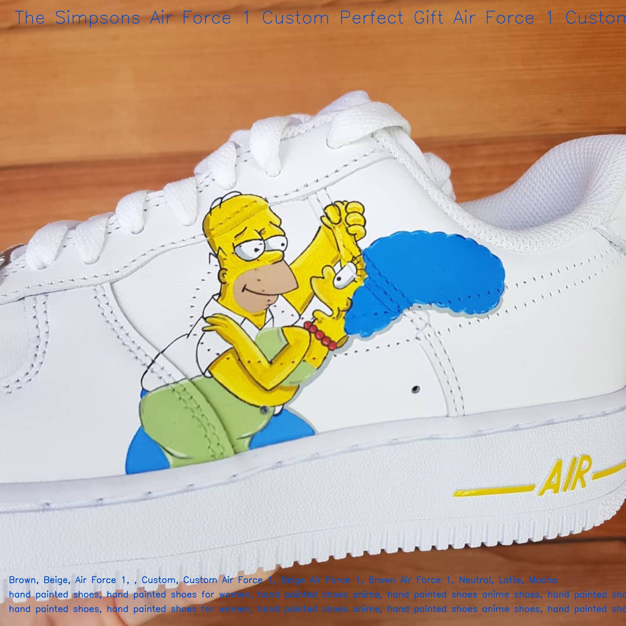 The Simpsons Air Force 1 Custom Perfect Gift Air Force 1 - Etsy