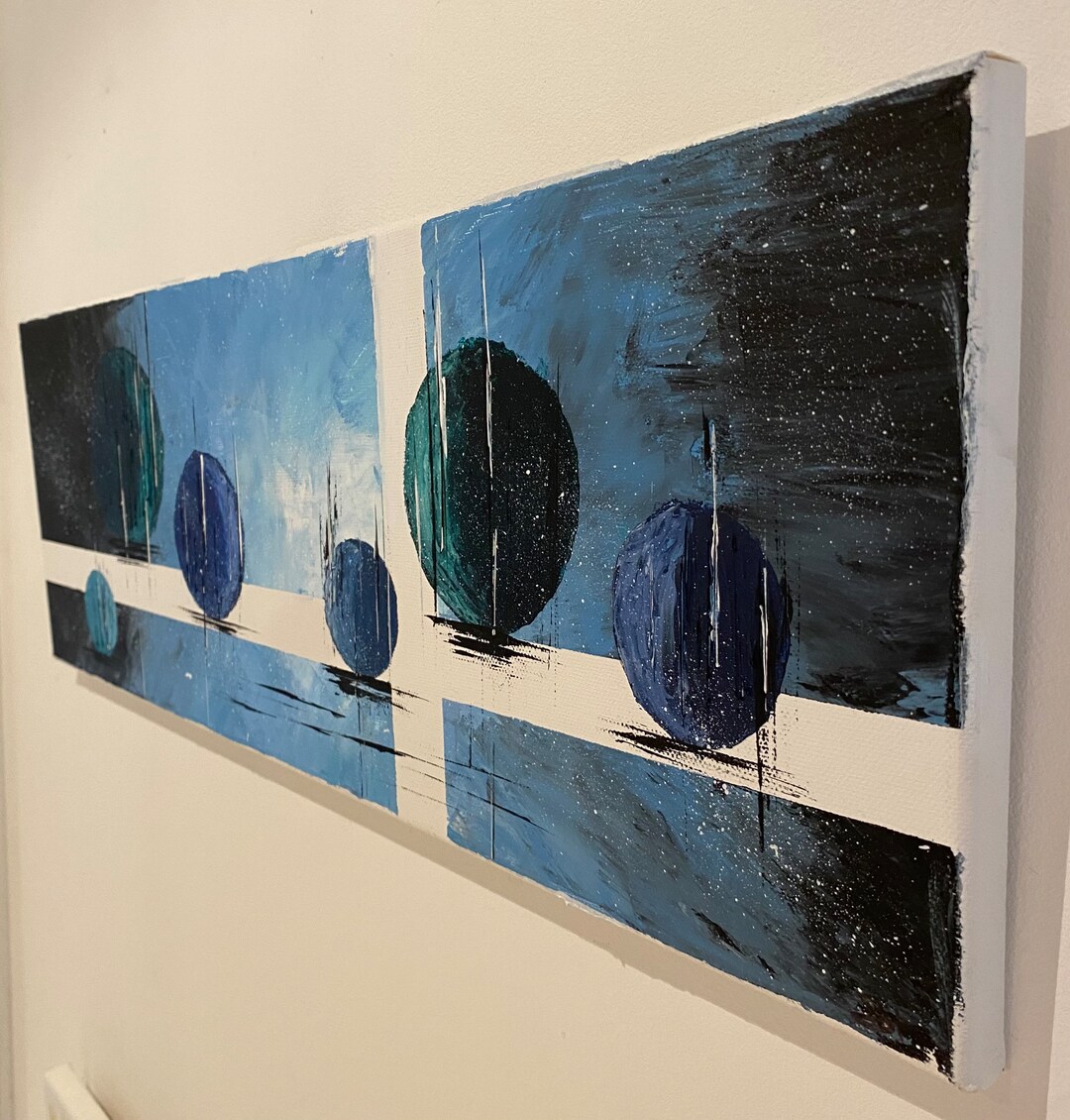 Acrylic Painting Sphere - Etsy