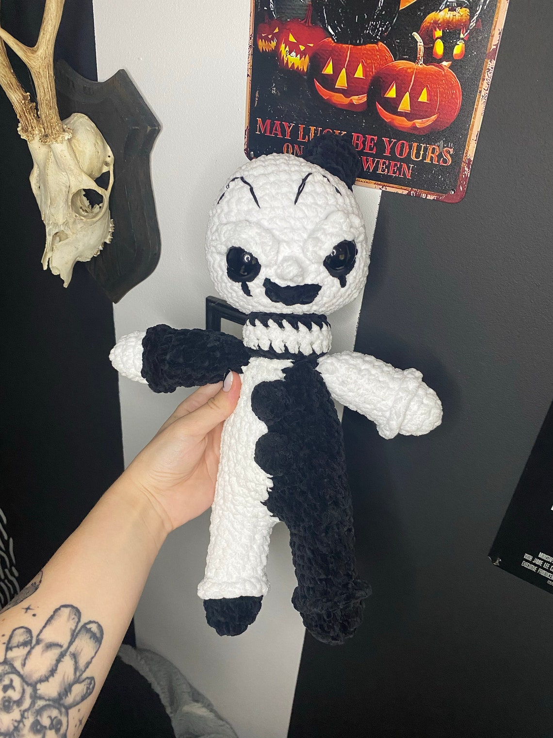 Clown Inspired by the Movie Series "terrifier" PDF Amigurumi Crochet ...