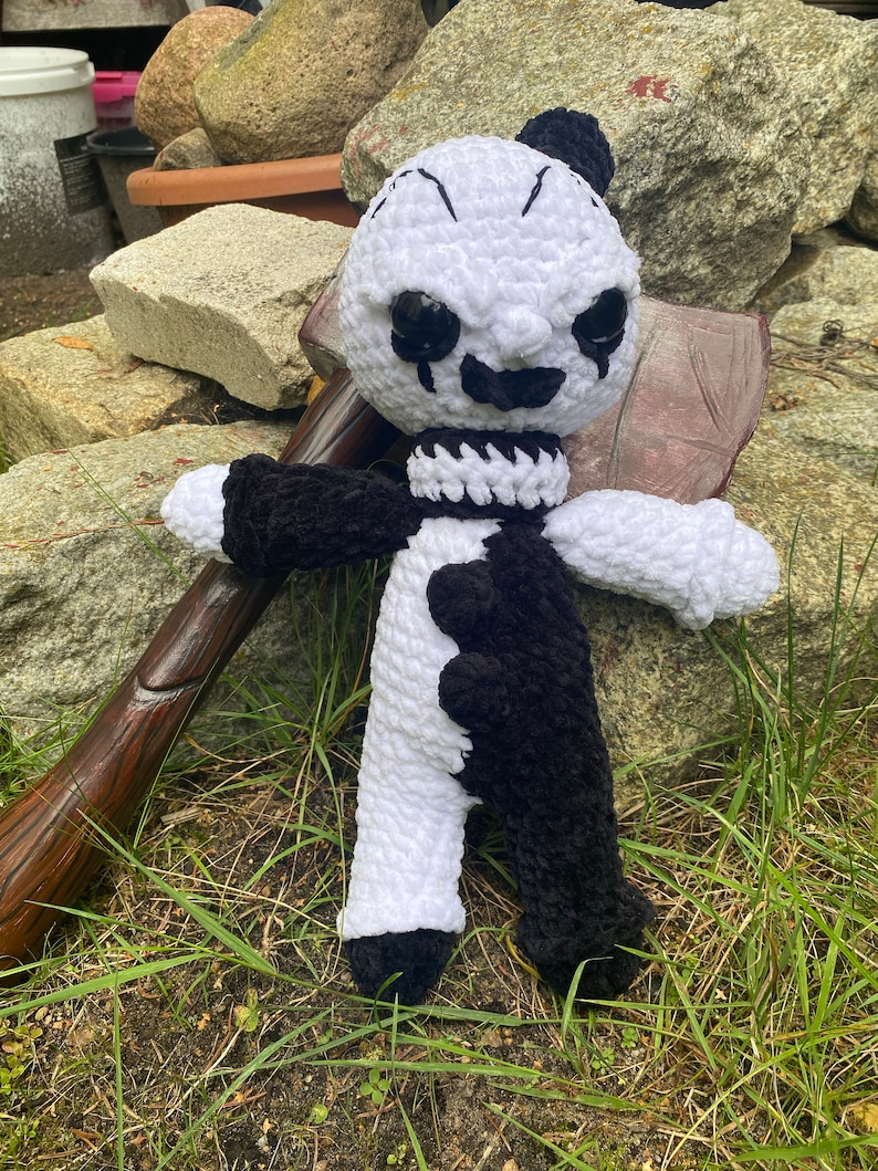 Clown Inspired by the Movie Series "terrifier" PDF Amigurumi Crochet ...