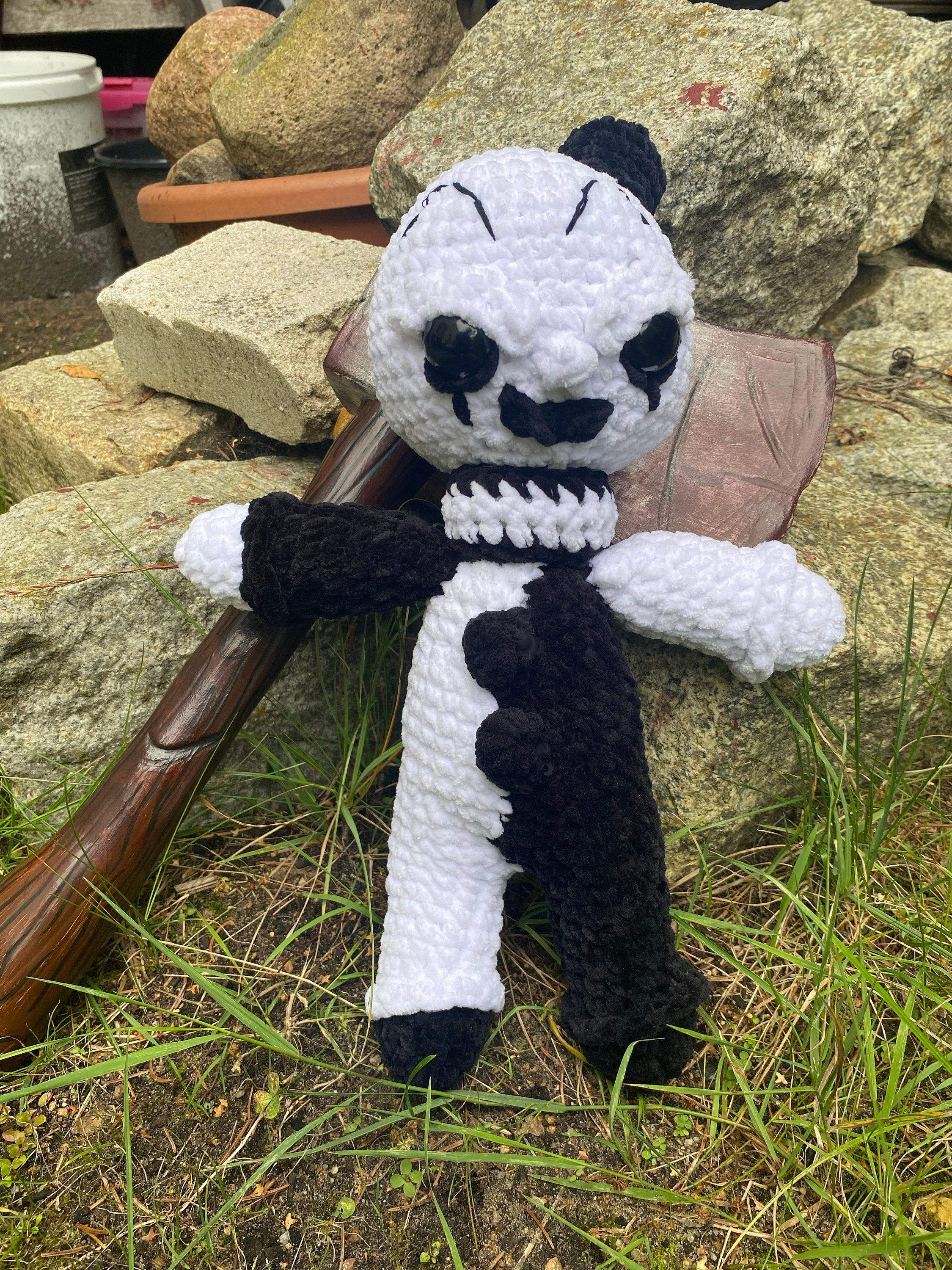 Clown Inspired by the Movie Series "terrifier" PDF Amigurumi Crochet ...