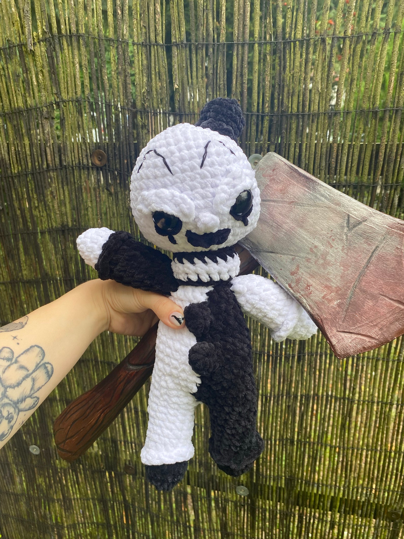 Clown Inspired by the Movie Series "terrifier" PDF Amigurumi Crochet ...