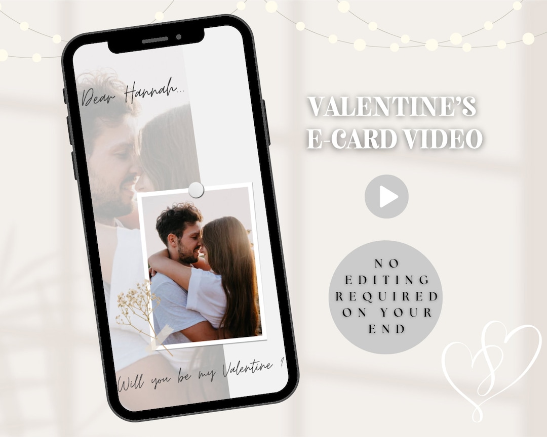 Animated Mobile Ecard, Valentine Ecard Video, Digital Ecard, Digital ...