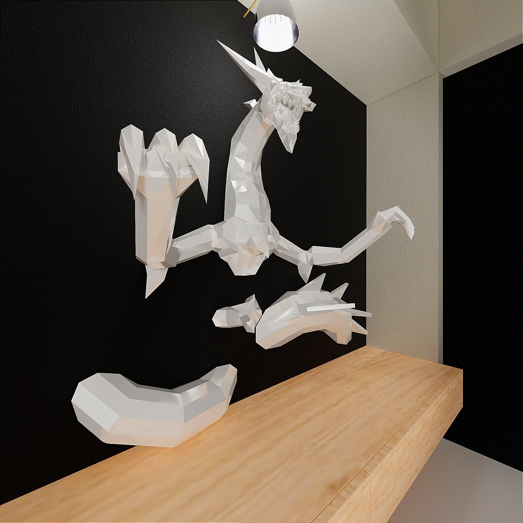 Dragon Dreamscape-papercraft Wonders Unveiled-paper Dragon Realms ...