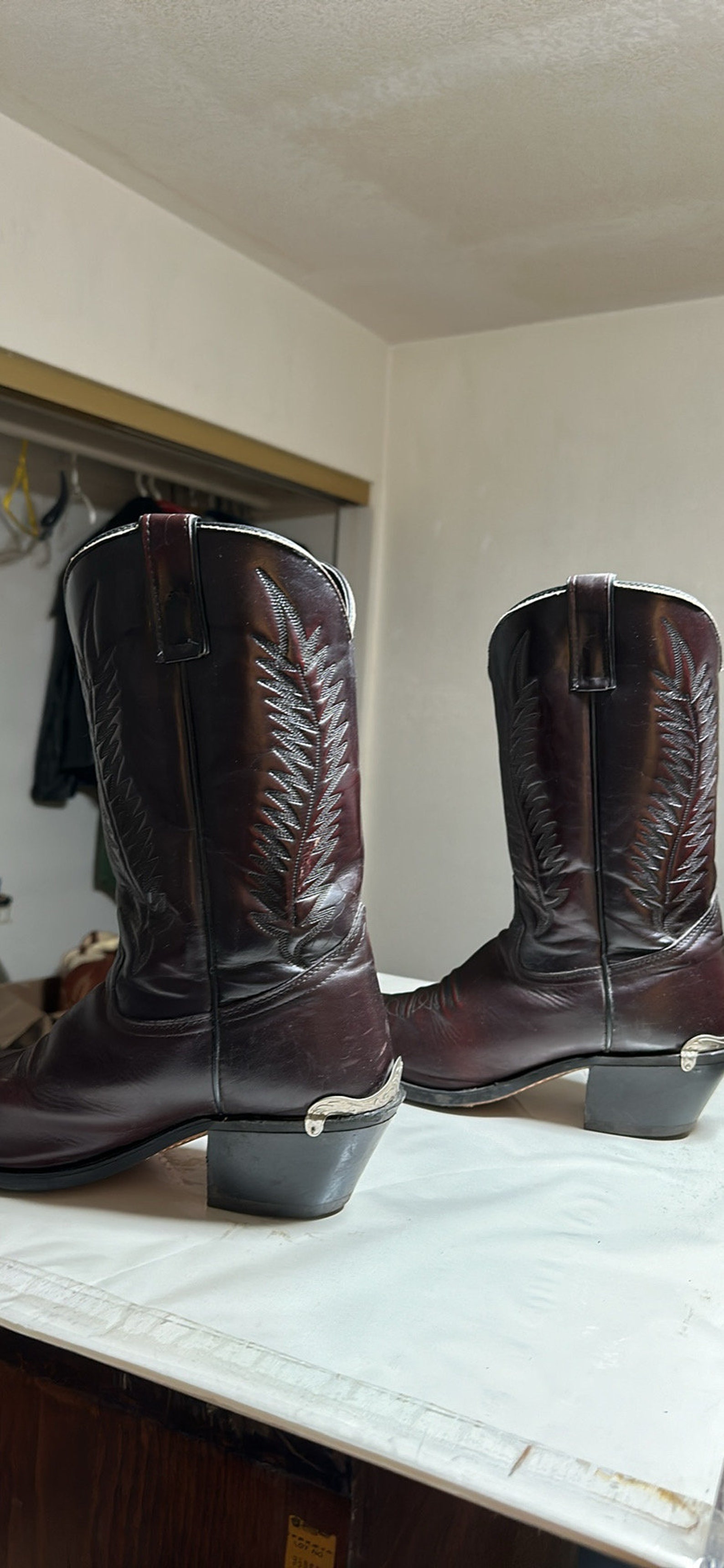 Vintage 1970 -80s Texas All American Made Boots Men’s Size 12D - Etsy