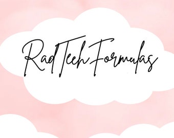 Radiology X-ray Technologist Formulas for Physics, Image Production - Etsy