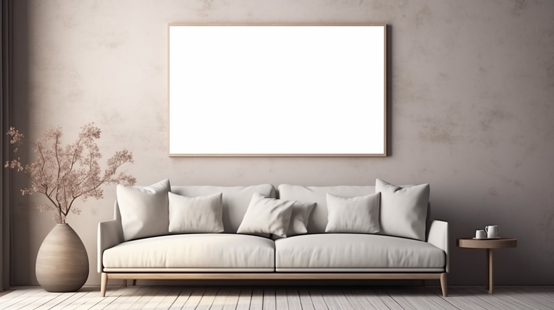 Mockup Picture Frame on Wall. Home Interior Design. Pack.2 - Etsy