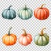 64 Autumn Harvest Watercolor Clipart | Fall PNG Bundle - Etsy