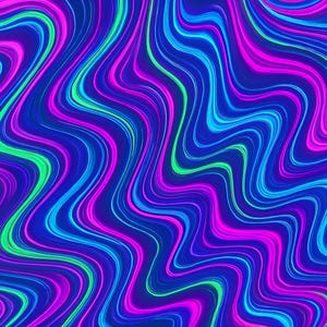 70 Neon Pattern Digital Background, Vibrant Glow-in-the-dark ...